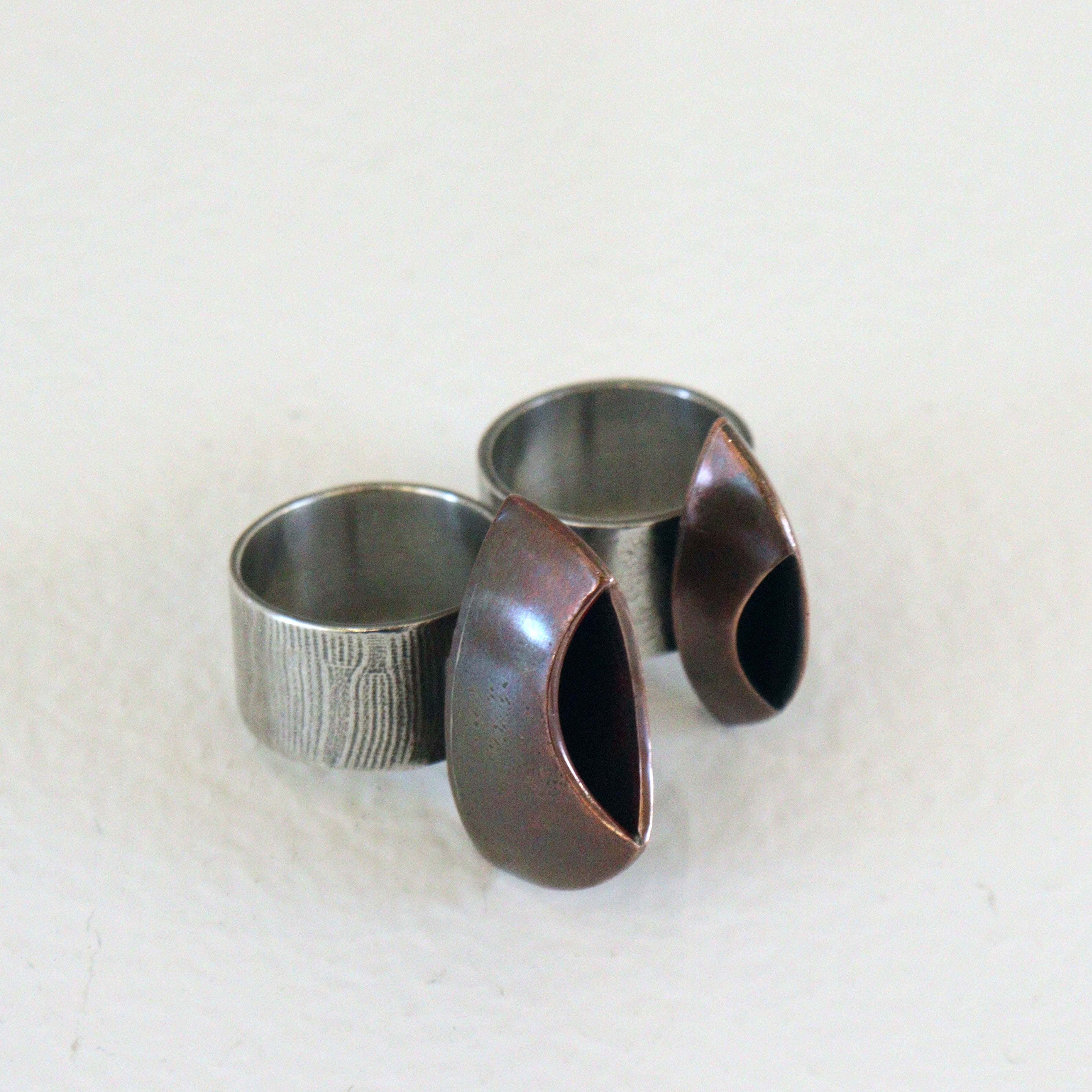 Alison O'Keeffe: Boat Form Ring | Design Tasmania
